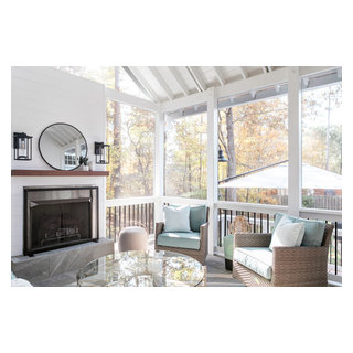 Apex Screen Porch - Clásico renovado - Porche - Raleigh - de Catherine ...