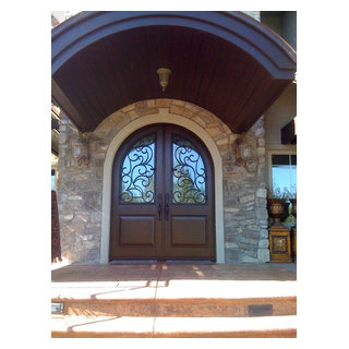 Arched Top Entry - Mediterranean - Porch - Orange County - by Sierra ...