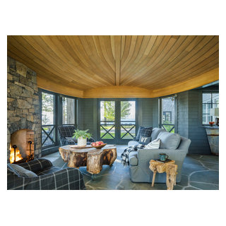 Arnold Point Residence - Beach Style - Porch - Burlington - by ...