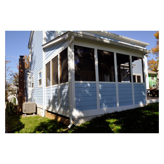 Ashton Back Porch, Mudroom and Rear Addition - Transitional - Porch ...