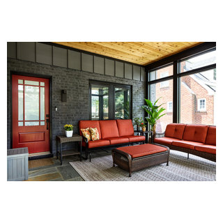 Ashton Heights Addition+Renovation - Contemporary - Porch - DC Metro ...