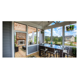 Ashton Woods Atlanta Outdoor Spaces - Contemporary - Porch - Atlanta ...