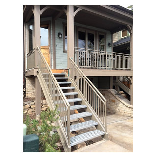 Aspen Metals Exterior Metal Railing - Moderne - Porche - Salt Lake City ...