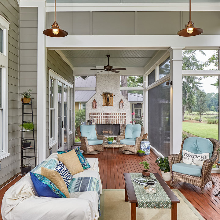 75 Coastal Porch Ideas You'll Love - April, 2022 | Houzz