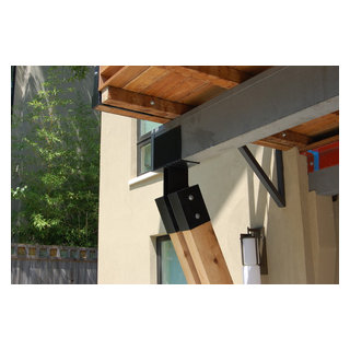 Balcony Supports - Contemporary - Porch - Dallas - by Metal Expressions ...