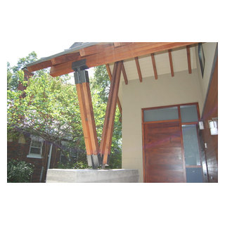 Balcony Supports - Modern - Porch - Dallas - by Metal Expressions | Houzz