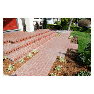 Best of Brick Front Yard - Traditional - Porch - San Francisco - by ...