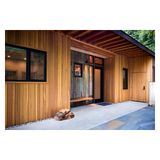 Big Rock House - Rustic - Porch - Seattle - by Johnston Architects | Houzz