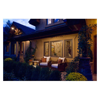 Cascade Exterior & Interior Double French-wood Gliding Paito Doors, Bay ...