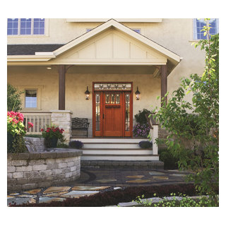 Classic-Craft American Style door, sidelites and transom - Craftsman ...