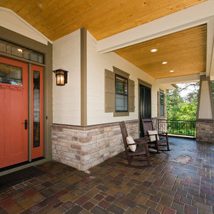 75 Beautiful Verandah with Brick Pavers Ideas & Designs - May 2021 ...