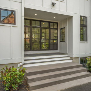 75 Beautiful Side Yard Verandah with Concrete Slab Ideas & Designs ...