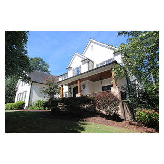 Crabapple Exterior Refresh - Transitional - Porch - Atlanta - by ...