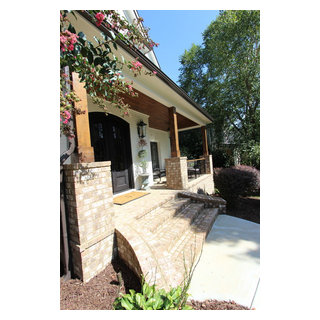 Crabapple Exterior Refresh - Transitional - Porch - Atlanta - by ...