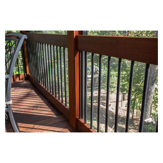 Craftsman Porch Railing - Craftsman - Porch - by Alair Homes Clemson ...