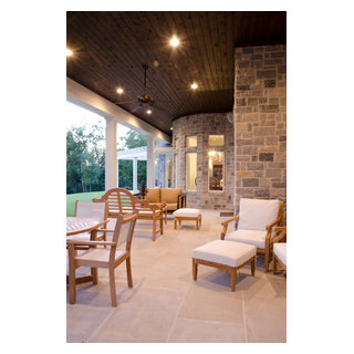 Custom Colonial Cottage - Traditional - Verandah - Austin - by Cook ...