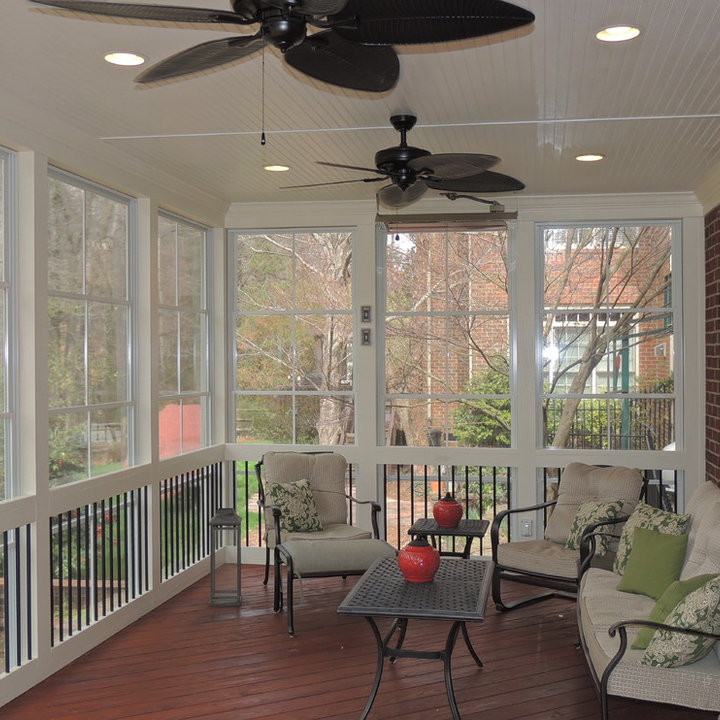 Browse Flat Roof Porch ideas and designs in Photos | Houzz UK