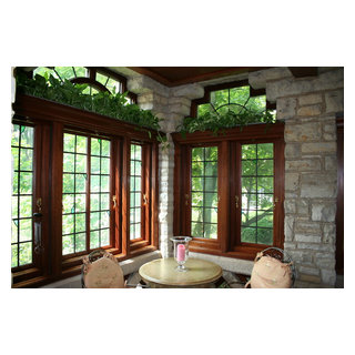 custom mahogany windows - Traditional - Porch - Chicago - by Lind ...