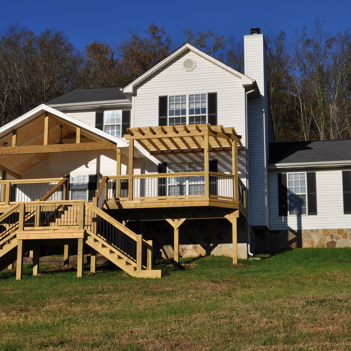Open Gable Porch - Photos & Ideas | Houzz