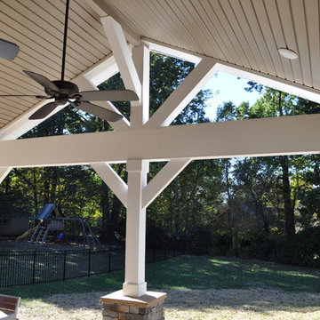 Open Gable Porch - Photos & Ideas | Houzz