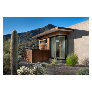 Desert Dwelling - Modern - Porch - Phoenix - by Full Circle Custom ...