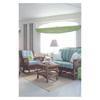 Dover Bluff - Beach Style - Porch - Portland Maine - by Cottage Home ...