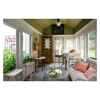 Enclosed Connecting Porch - Traditional - Porch - Boston - by ...