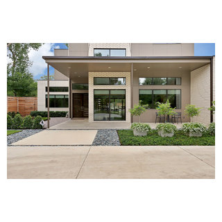 Entry Porch - Contemporary - Porch - Dallas - by Ware Architecture ...