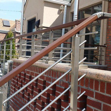 Modern Front Porch Railings Ideas - Photos & Ideas | Houzz