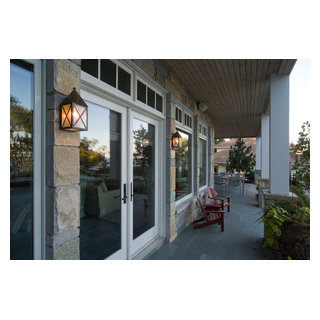 Exterior Wall Lights - Traditional - Veranda - Milwaukee - by Brass ...