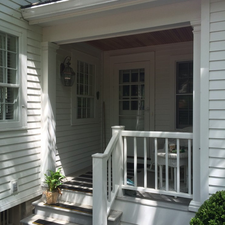 Federal Style Porch - Photos & Ideas | Houzz