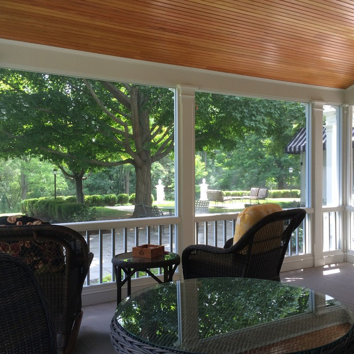 Federal Style Porch - Photos & Ideas | Houzz