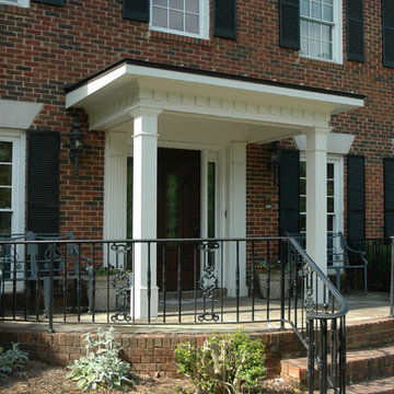 Flat Roof Portico - Photos & Ideas | Houzz