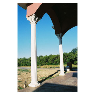 Fluted Porch Columns - Traditional - Verandah - Chicago - by Porch ...
