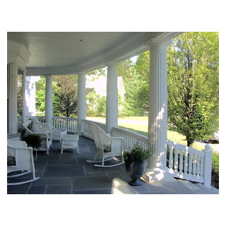 Fluted Porch Columns - Traditional - Porch - Chicago - by Porch Columns ...