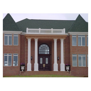 Fluted Porch Columns - Traditional - Veranda - Chicago - by Porch ...