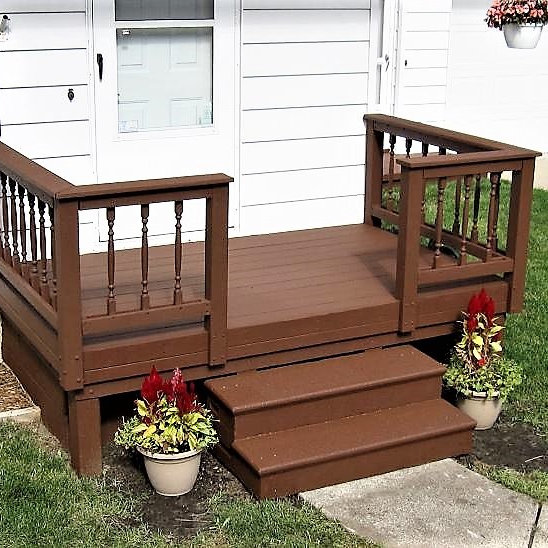 Front Entry Deck - Photos & Ideas | Houzz