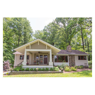Front porch addition - Craftsman - Porch - New York - by Cornerstone ...