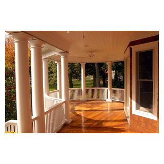 Front Porch at Golden Hour on Crescent Parkway - Traditional - Porch ...