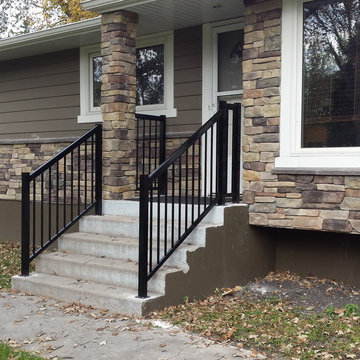 Modern Front Porch Railings Ideas - Photos & Ideas | Houzz