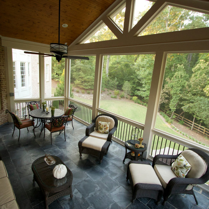 Gable Screen Porch - Photos & Ideas | Houzz