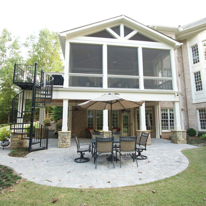 Gable Screen Porch - Photos & Ideas | Houzz