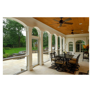 Grand Vision - Traditional - Porch - DC Metro - by SURROUNDS Landscape ...