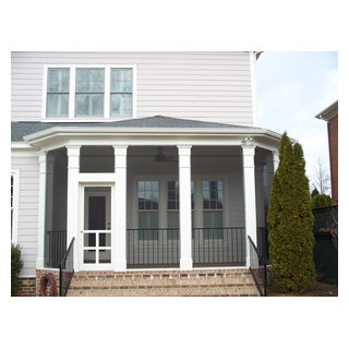 Hip Roof Screened in Porch - Traditional - Veranda - Atlanta - by Kolby ...
