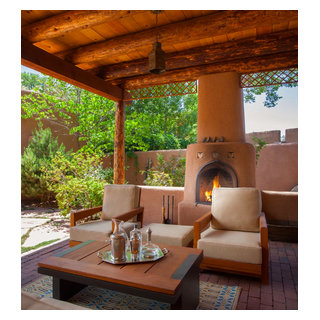 Historic Santa Fe - Southwestern - Porch - Albuquerque - by Yellow Door ...