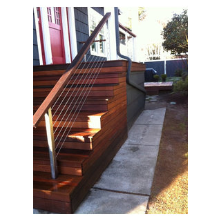 Ipe Front Porch - Contemporary - Porch - Seattle - by Blue Sound ...