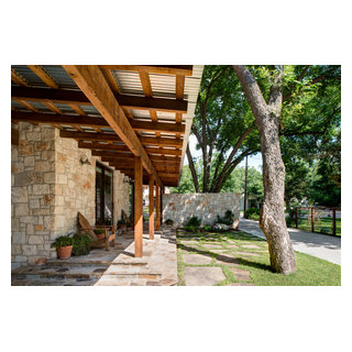 Landa Park Retreat - Contemporary - Porch - Austin - by Craig McMahon ...