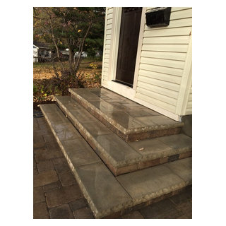 Ledgestone steps - Traditional - Porch - Other - by Greenscapes | Houzz