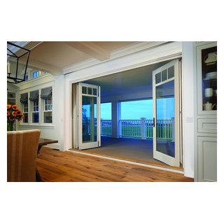 Marvin Bi-Fold Doors - Transitional - Porch - Atlanta - by AVI Windows ...
