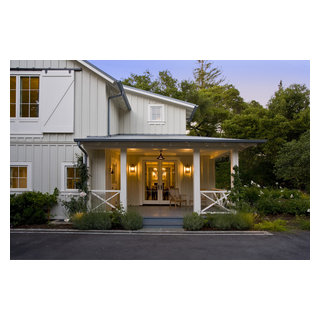 Menlo Oaks Residence - Farmhouse - Porch - San Francisco - by Arcanum ...